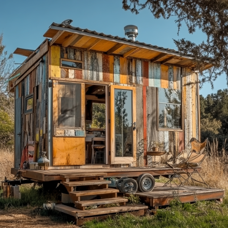 Reclaimed and Upcycled Materials: Building a Sustainable Tiny House ...